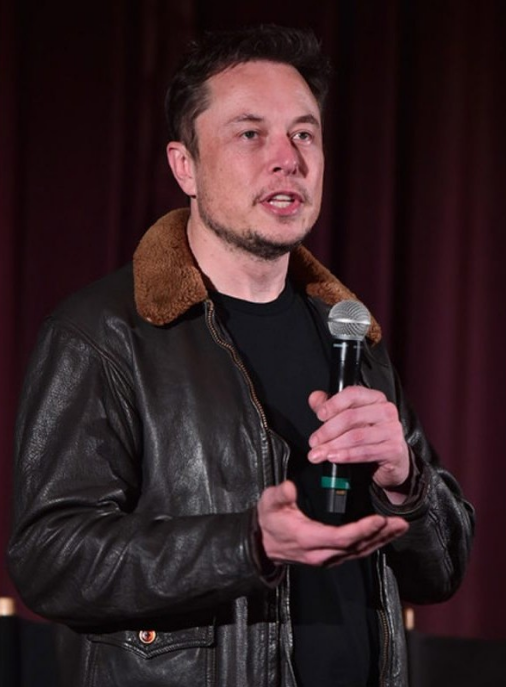 Elon Musk Jacket, Outfit, Leather Jacket