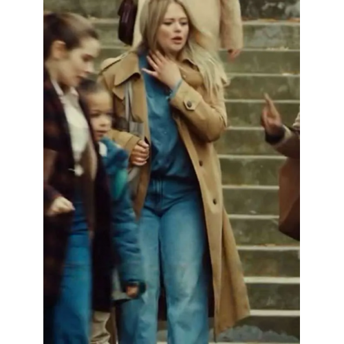 Emily Atack The Rumour Brown Coat