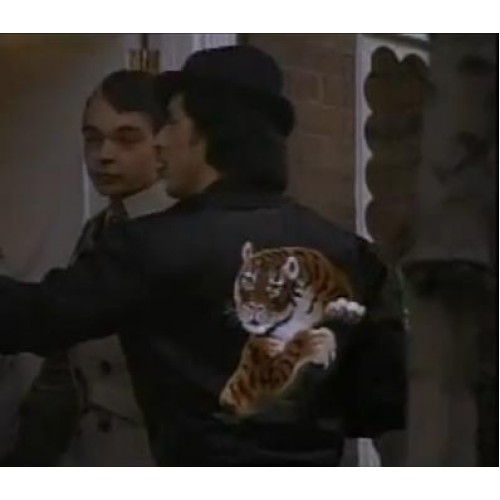 Rocky II Sylvester Stallone Tiger Leather Jacket