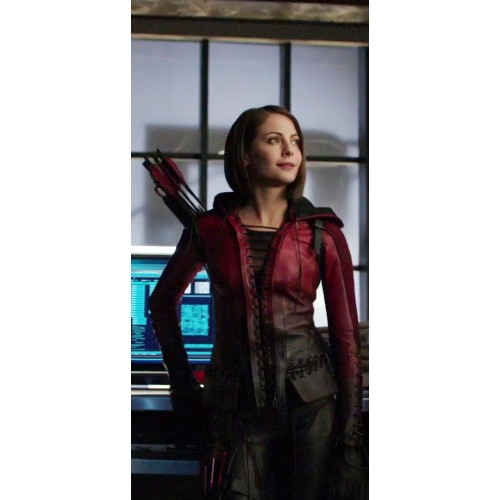 Thea Queen Arrow S4 Willa Holland Costume Jacket