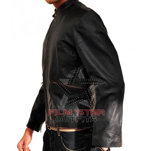 Tron Legacy Sam Flynn Leather Motorcycle Jacket