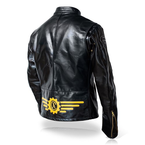 Rush R30 Black Motorcycle Leather Jacket