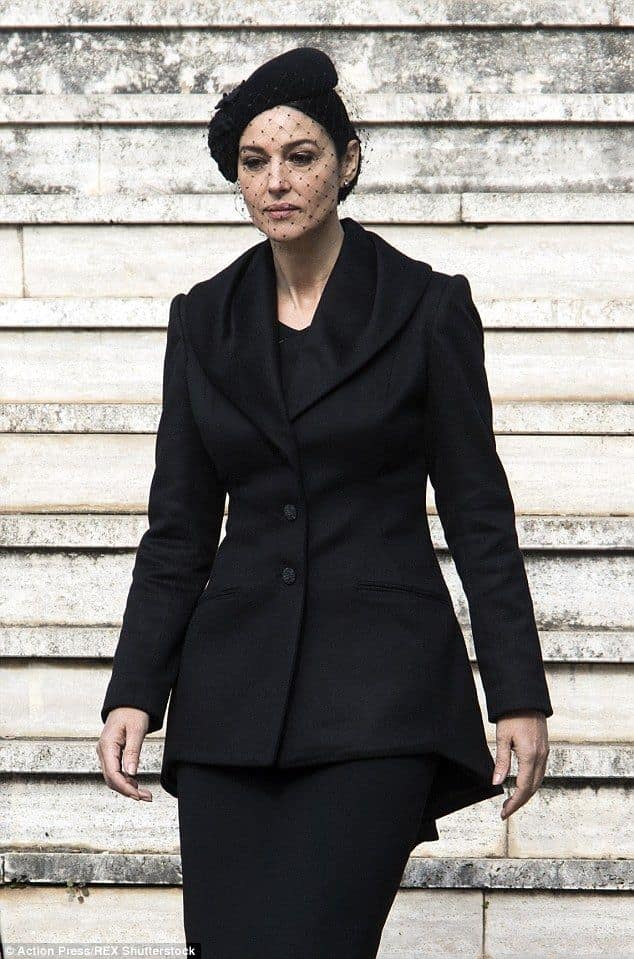 Monica Bellucci Lucia Sciarra Spectre Coat - Filmstaroutfits.com